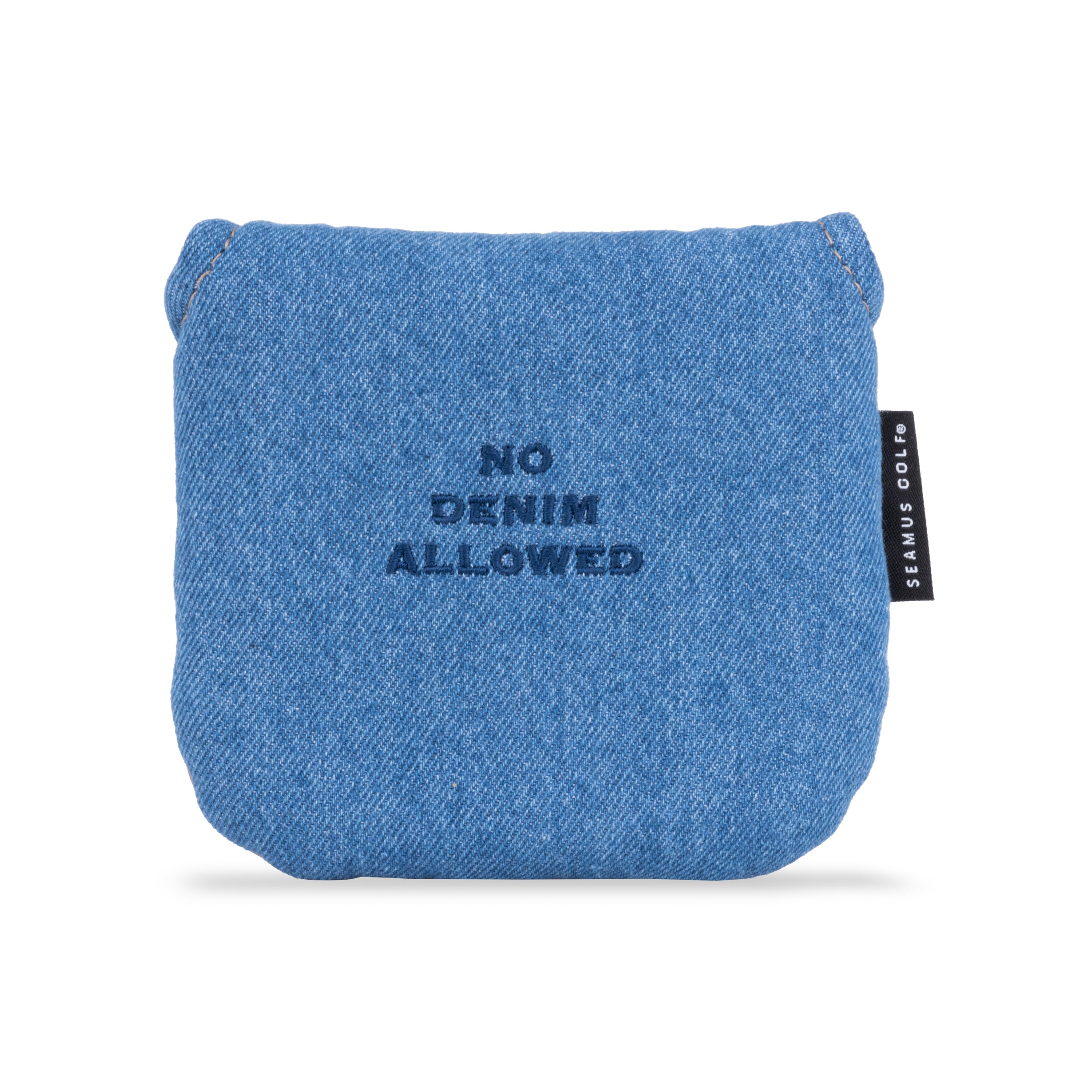 "No Denim Allowed" Mallet Putter Cover | SEAMUS GOLF