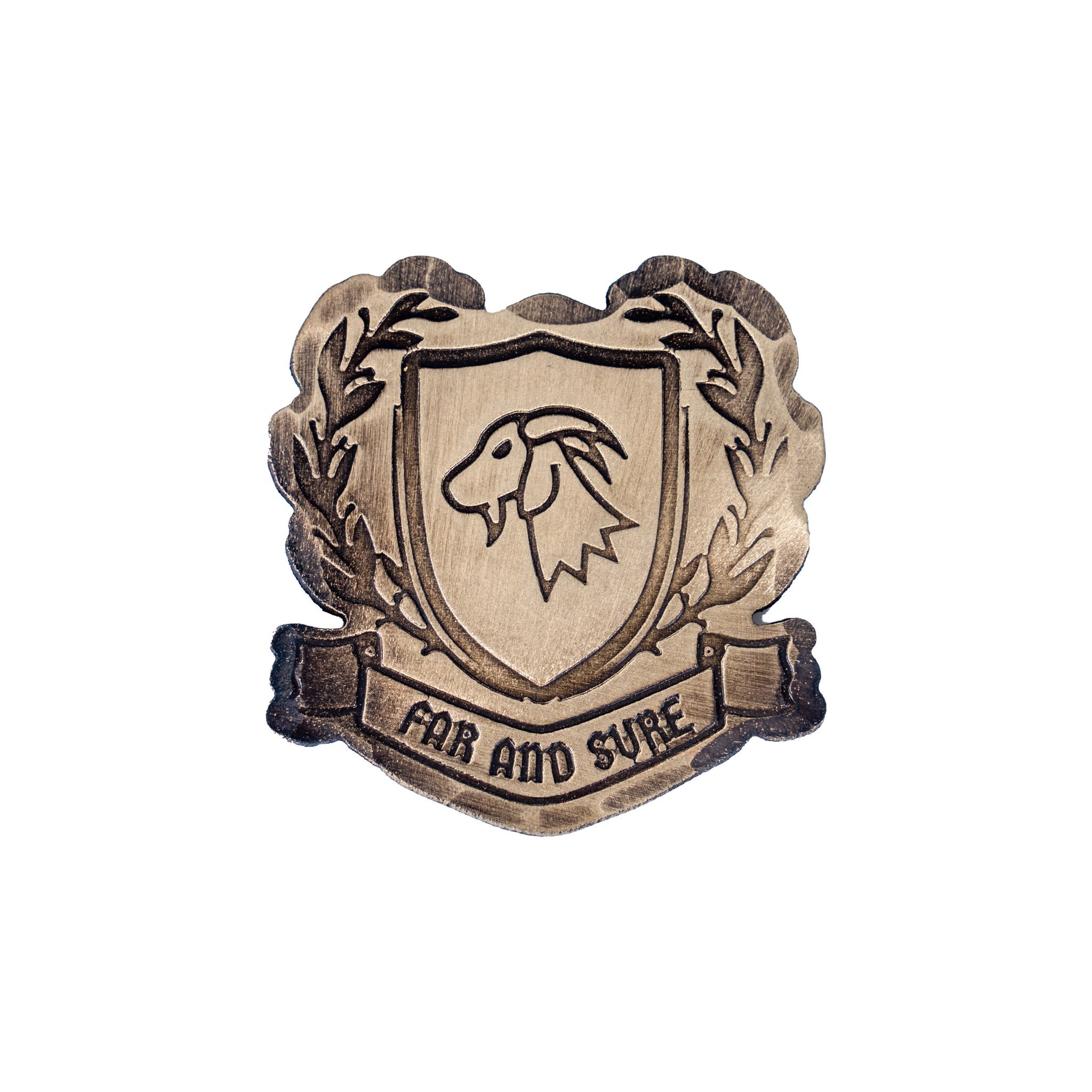 Hand Forged® Seamus Goat Crest Ball Mark - Bronze Ball Marker – SEAMUS GOLF