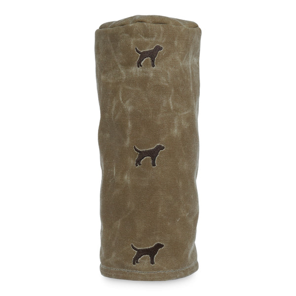 Seamus Lab Head Covers // Sage Waxed Canvas | Golf Head Covers ...