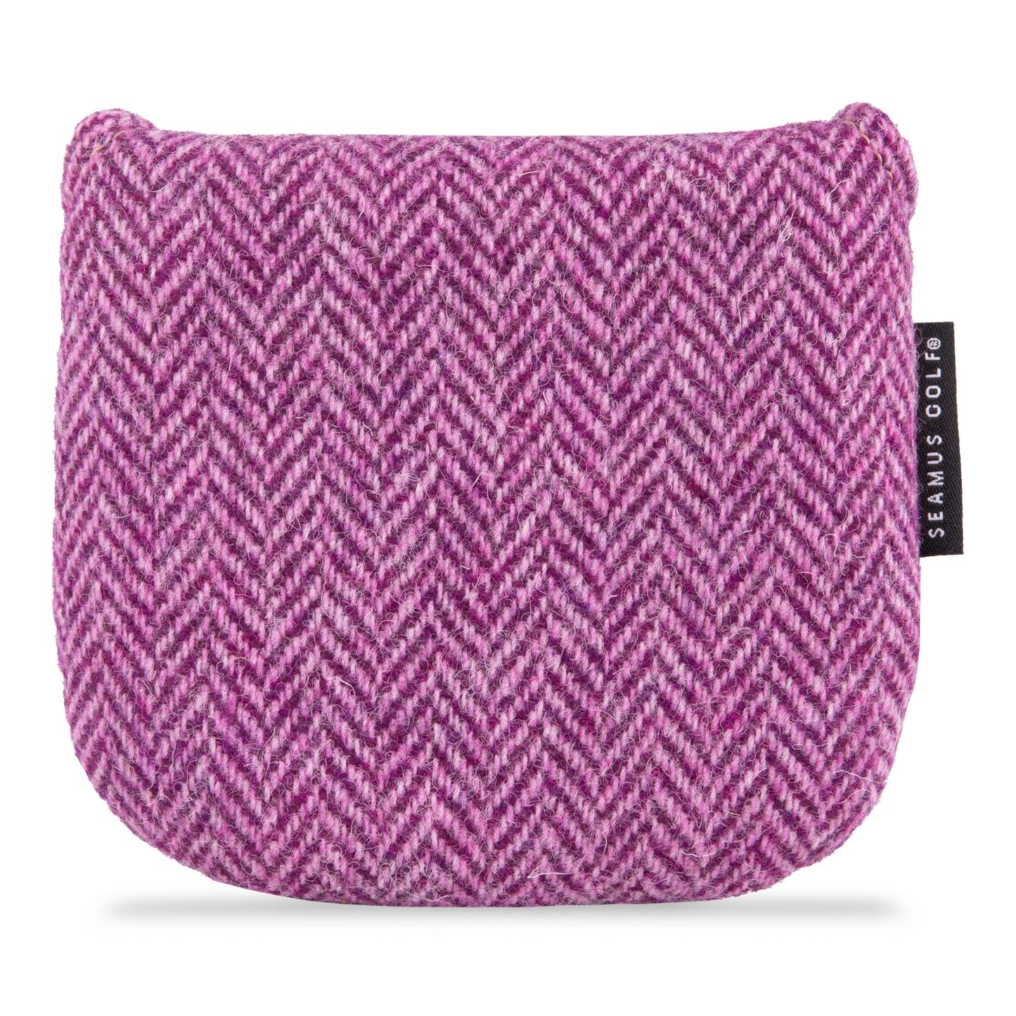 Harris Tweed Glen Plaid Mallet Putter Cover | SEAMUS GOLF